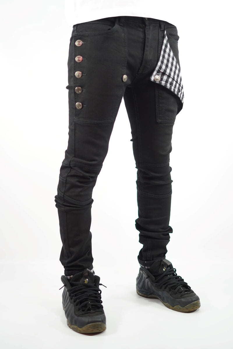Matrix Denim Jeans (Black) – Ubuntu Revolution