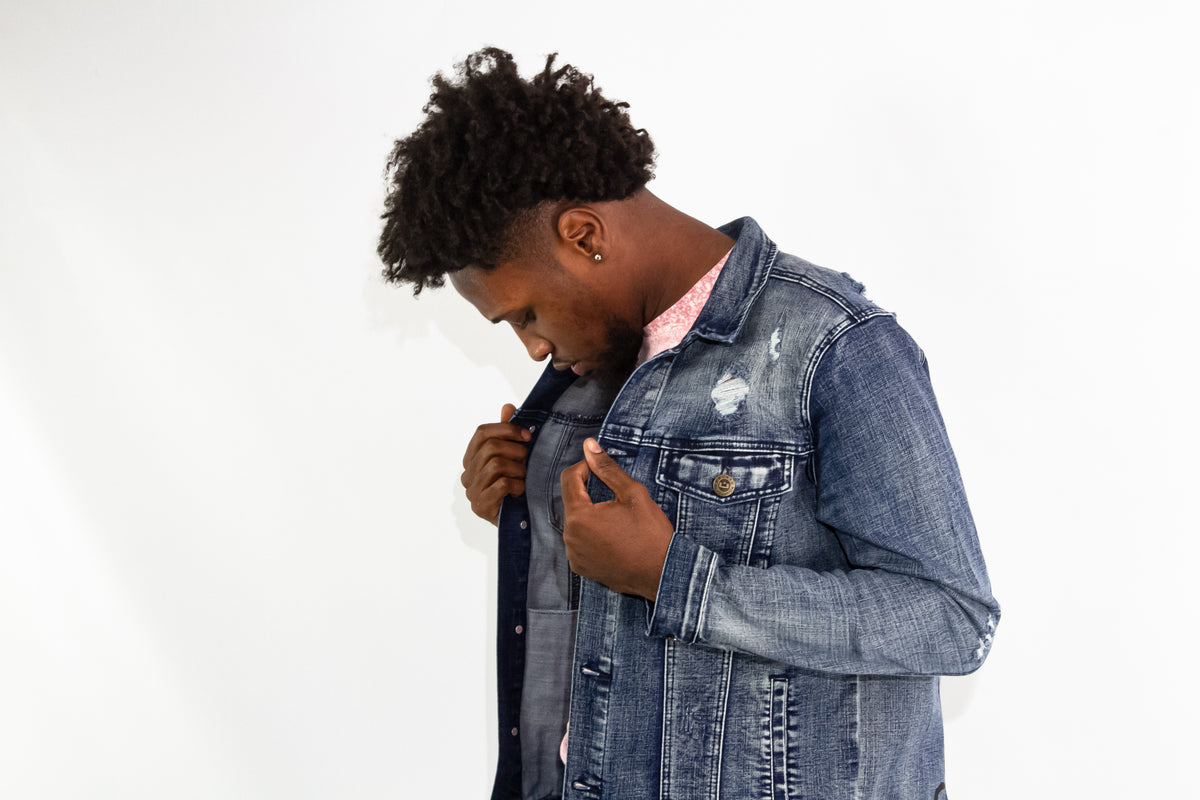 Reveal Denim Jacket - Blue – Ubuntu Revolution