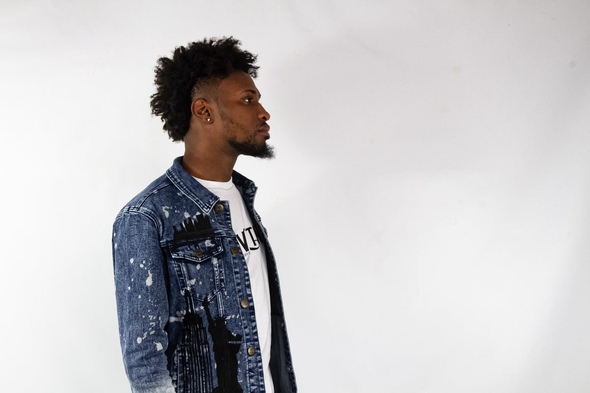 Skyline Denim Jacket – Ubuntu Revolution
